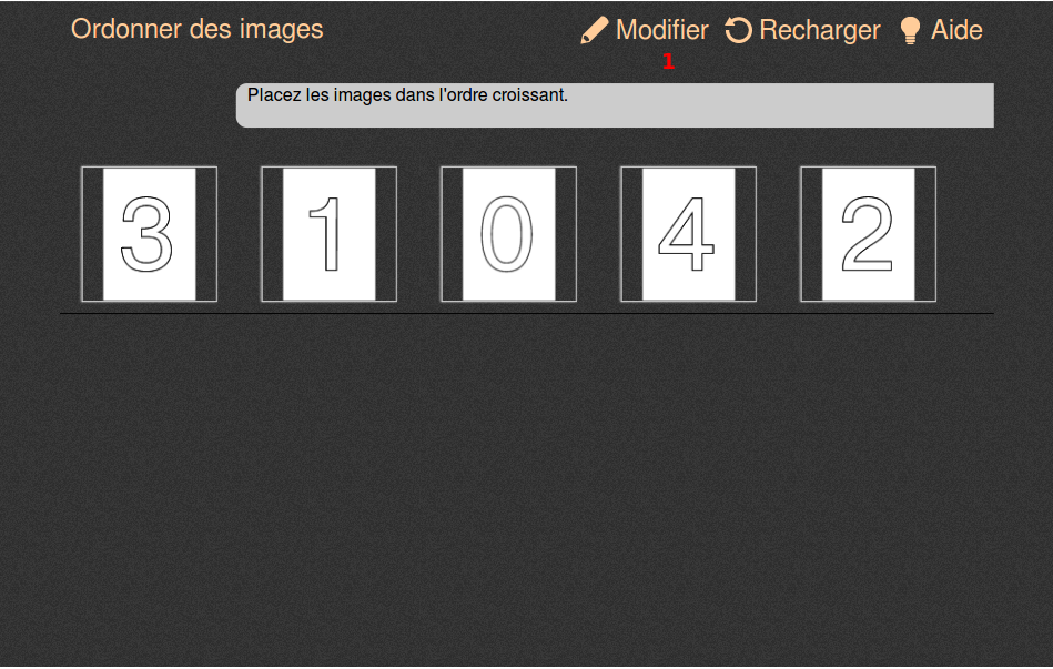 L'interactivité “Ordre images" dans Open-Sankoré - OpenBoard